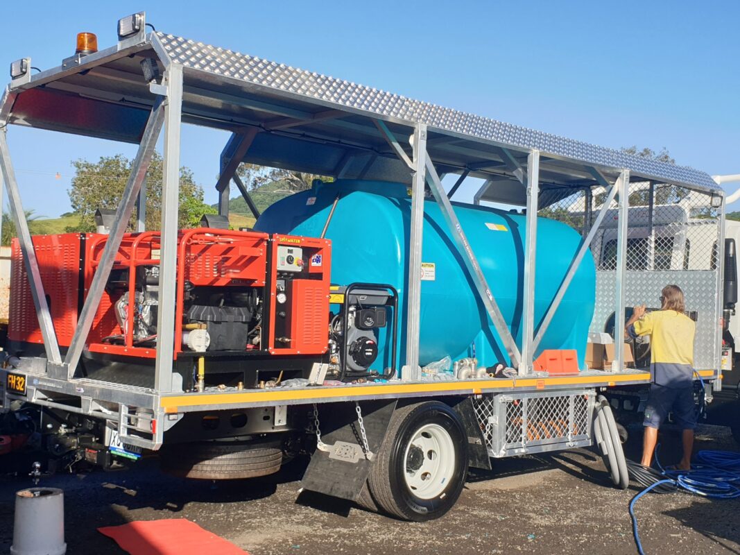 Pressure Washer Truck Upgrades